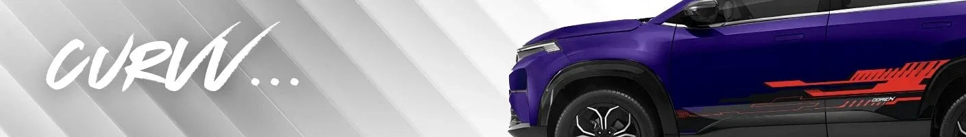 Tata Curvv Vinyl Graphics & Wraps - Graphics & Partial X Series | IDE ...