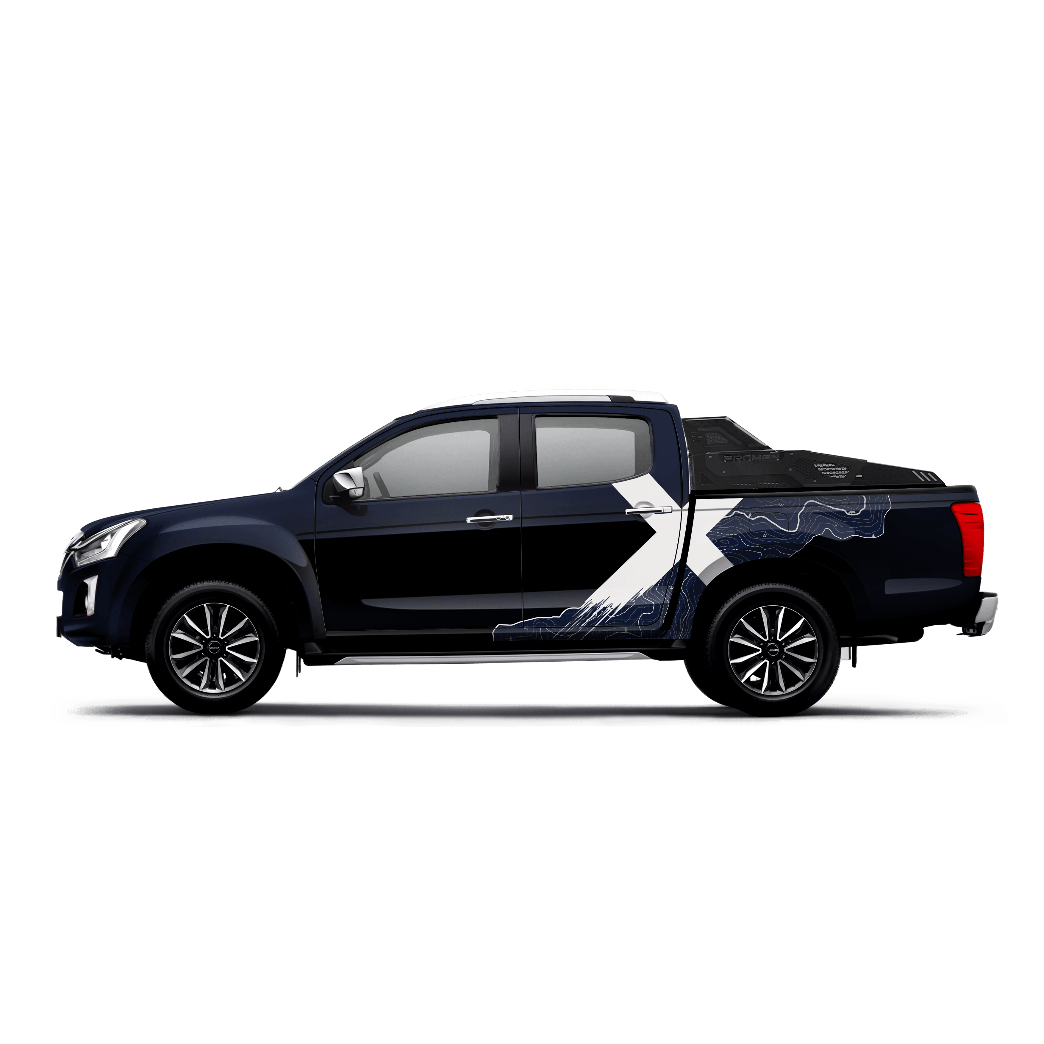 VentureX Edition Graphics for Isuzu V Cross | IDE Graphics Series ...