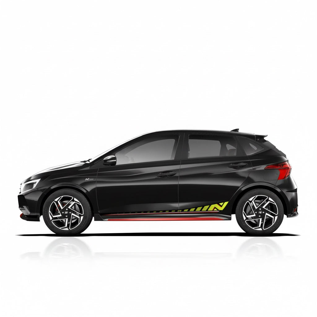 IDE GRAPHICS SERIES - N Series for Hyundai i20 (Abyss Black)– Focus ...