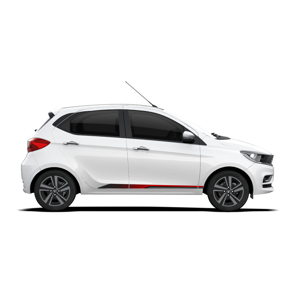 IDE GRAPHICS SERIES - Bevel Edition for Tata Tiago (Opal White)– Focus ...