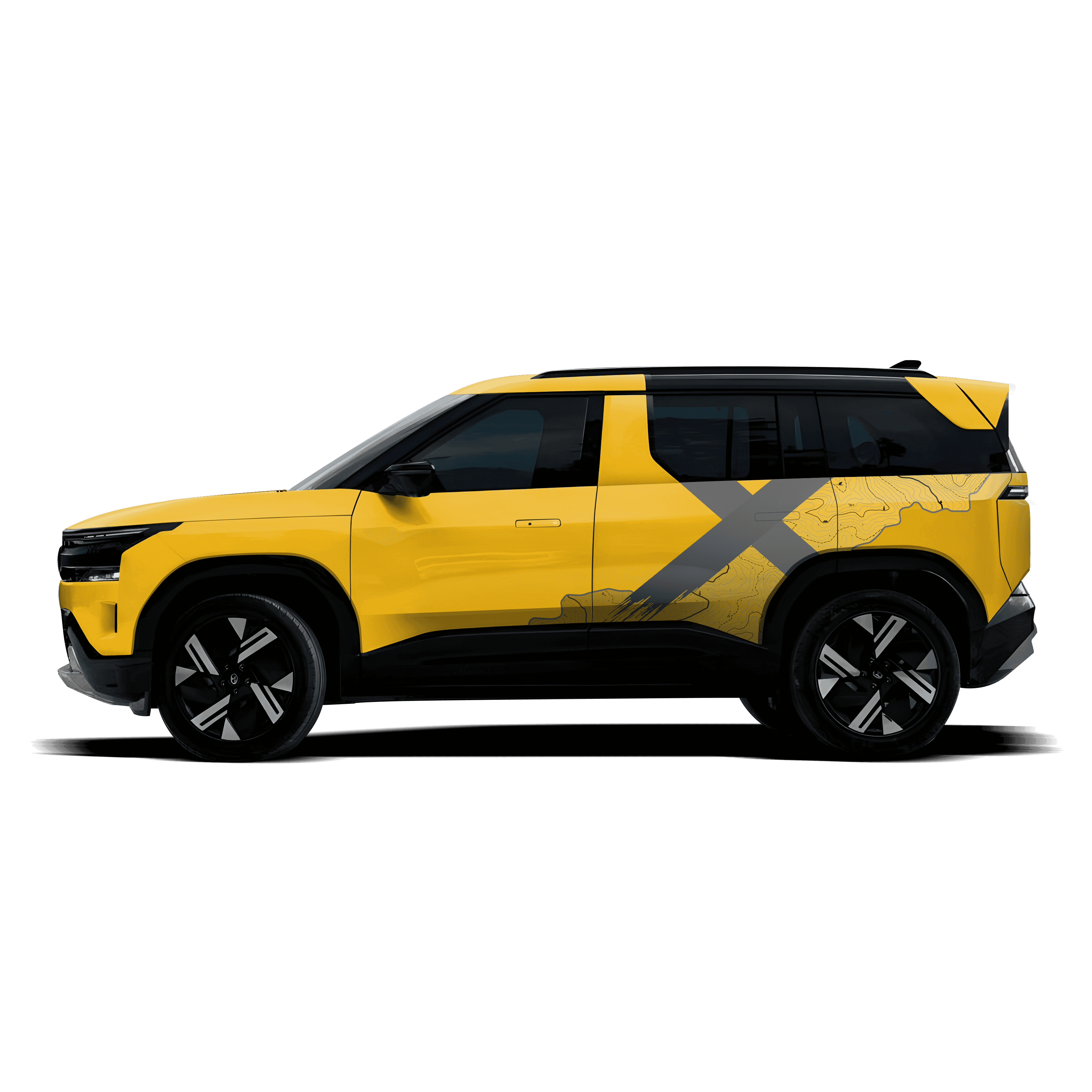 VentureX Edition Graphics for Tata Sierra | IDE Graphics Series– Focus ...