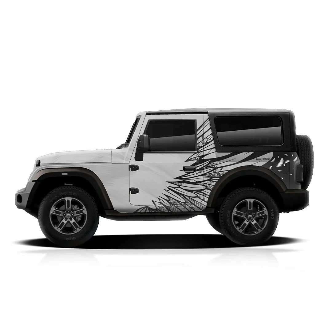 Hawk Edition Graphics for Mahindra Thar | IDE One Off Edition– Focus ...